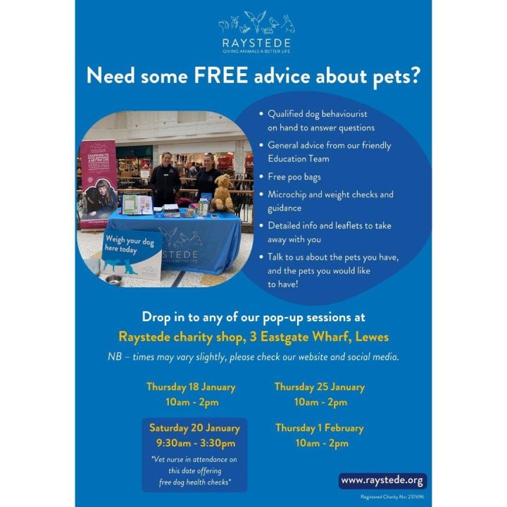 Talks and events - Raystede Centre for Animal Welfare